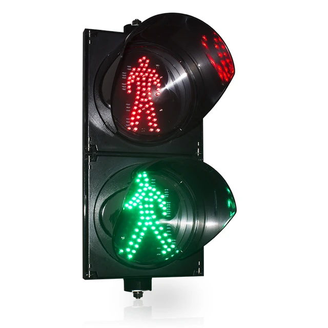 Green Traffic Light Man