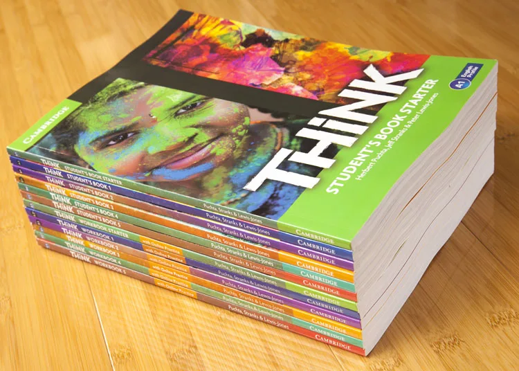 12PCS/Set Cambridge English Student's Book Think Starter 1/2/3/4/5 ...
