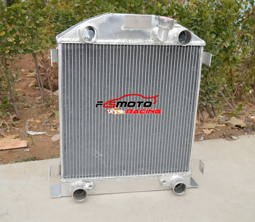 Aluminum Radiator Cooling For FORD Model A W/FLATHEAD ENGINE 1928 1929 ...
