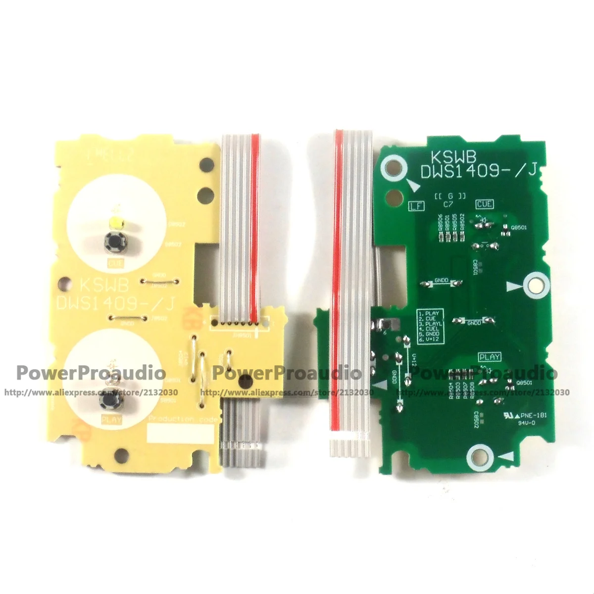 2Pcs CDJ2000 CDJ 2000 Play/Cue PCB Assy Circuit Board Part DWS1409 ...