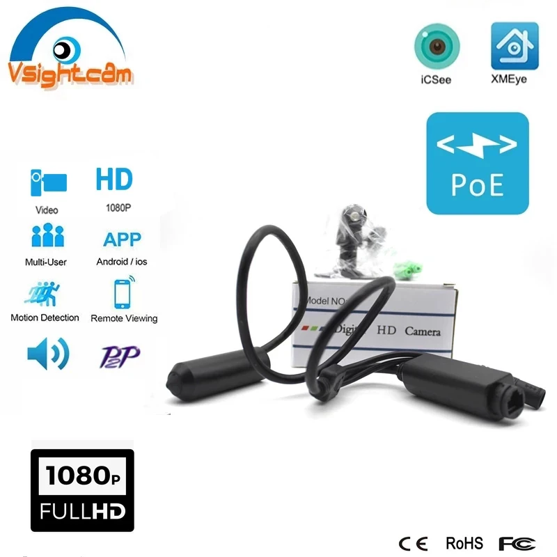 Bullet Ip Poe Mini Camera | Pinhole Poe Camera | Mini Camera Xmeye ...