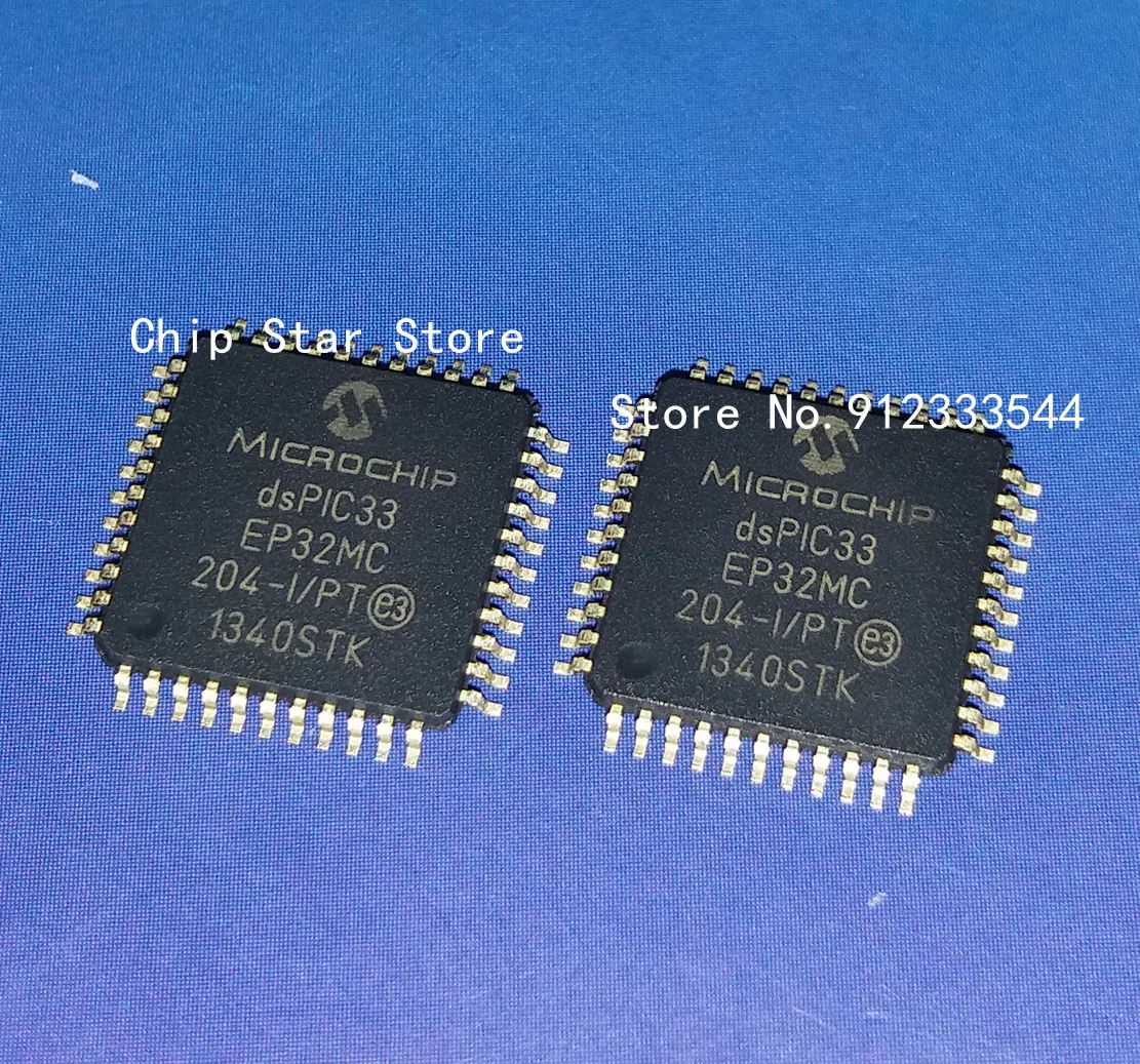2-50pcs DSPIC33EP32MC204-I/PT DSPIC33EP32MC204 TQFP44 Digital Signal ...