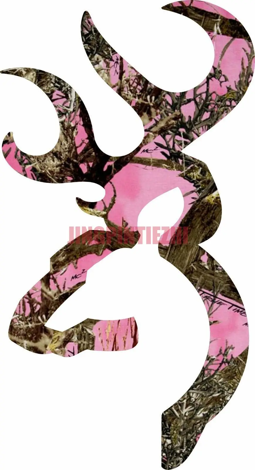 Pink Camo Browning Sign
