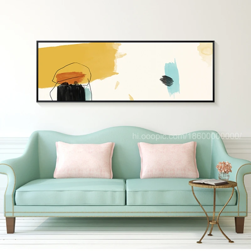 Wall Painting Simplicity Of Abstract Art Oil Painting Poster And Prints ...
