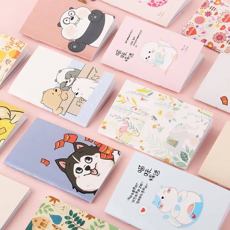 40Pc-Lot-New-Cute-Fashion-Mini-Books-Students-Soft-Copy-Small-Cartoon ...