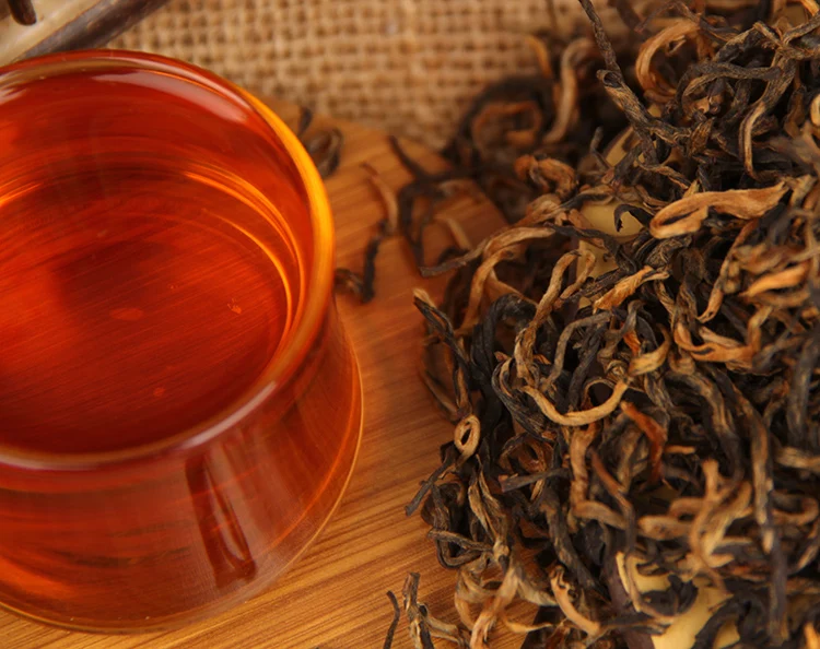 Yunnan Black Tea "Lao Shu Qu Hong" Old Tree Tea Red Dianhong Chinese ...