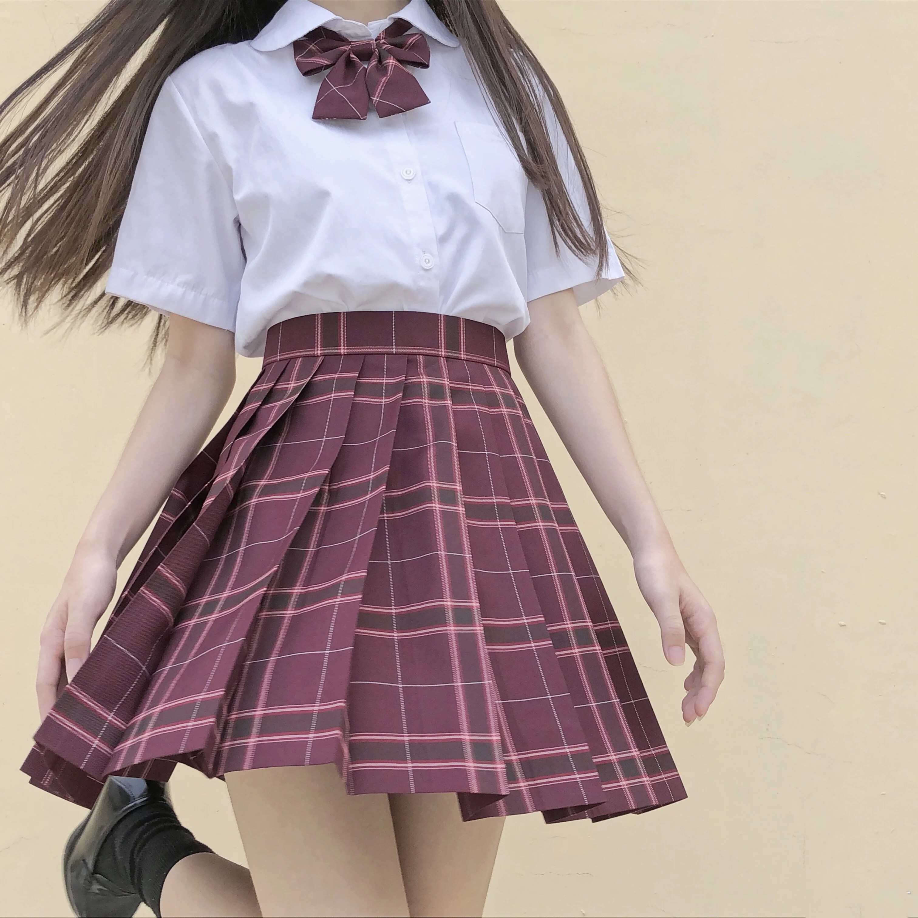 [Lycoris radiate] Short long sleeve Japanese Student Girls School Jk ...