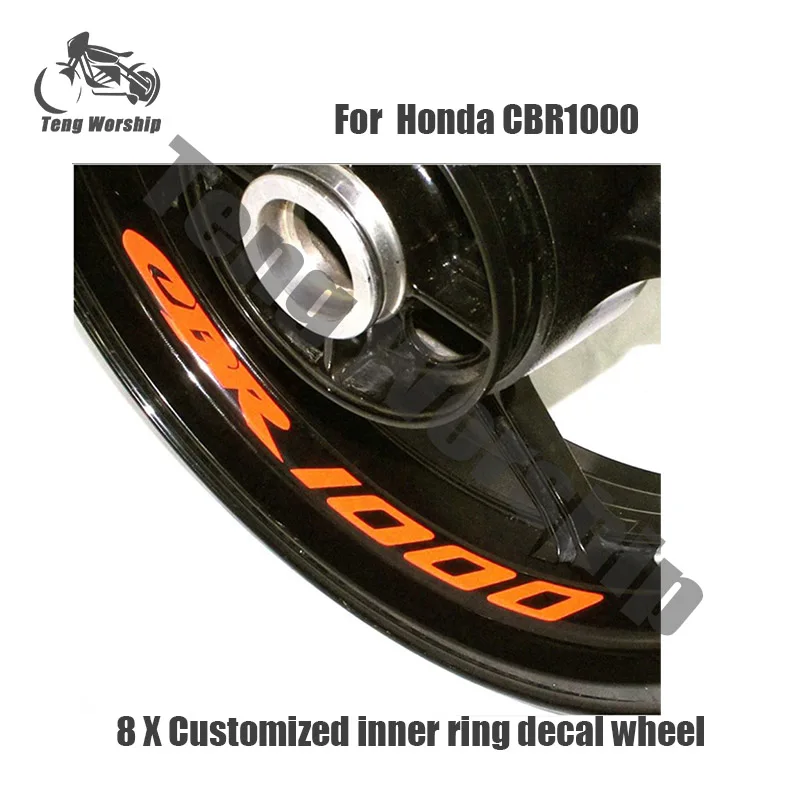 Teng Worship 8 X CUSTOM INNER RIM DECALS WHEEL Reflective STICKERS ...