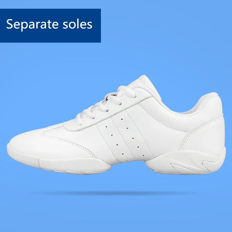 6683 New Cheerleading Shoes Sports Shoes Women's White Dance Shoes ...