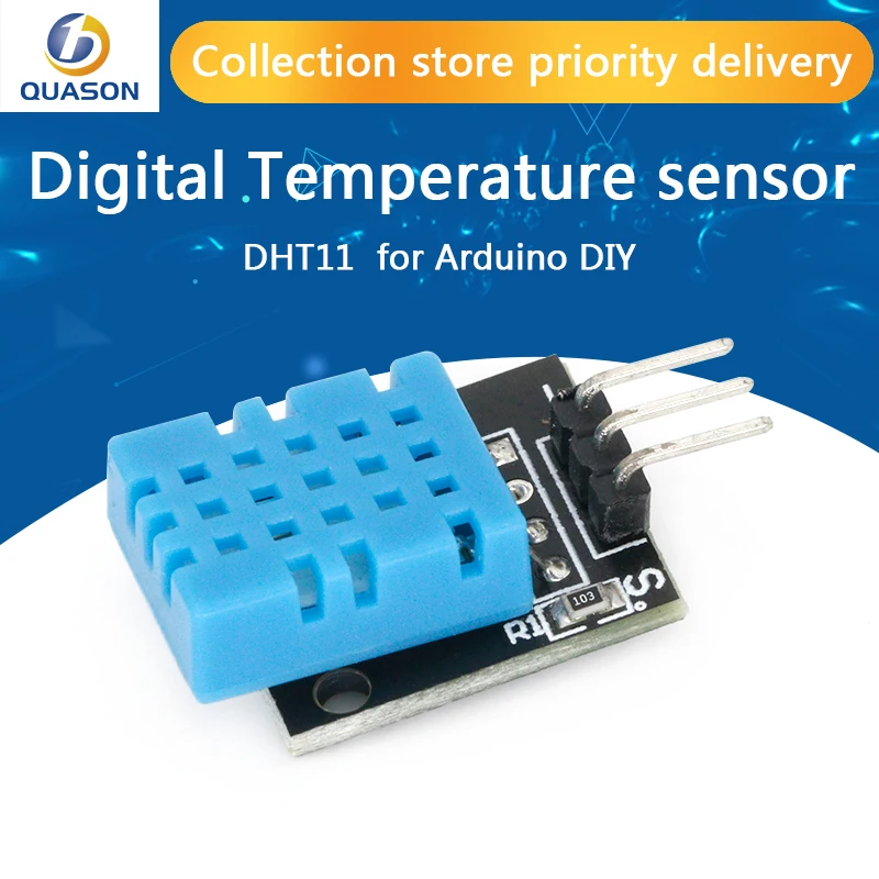 Smart 3pin KY-015 DHT-11 DHT11 Digital Temperature And Relative ...