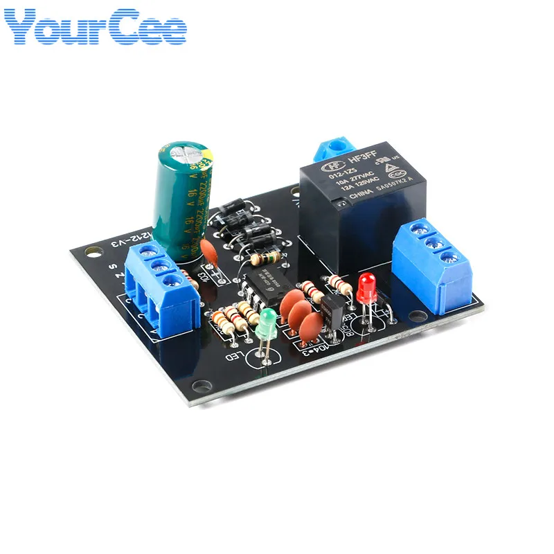 Water-Liquid-Level-Switch-Sensor-Controller-Module-DC-12V-Power-10A ...
