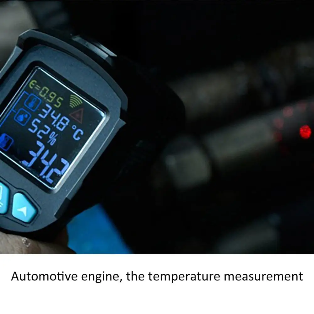 IR01 series handheld infrared measurement Digital Laser Thermometer ...