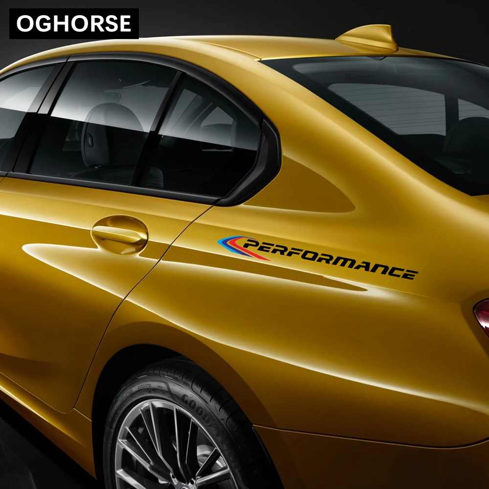 2 Pcs Performance Vinyl Side Rear Fender Sticker Tail Body Decal For ...