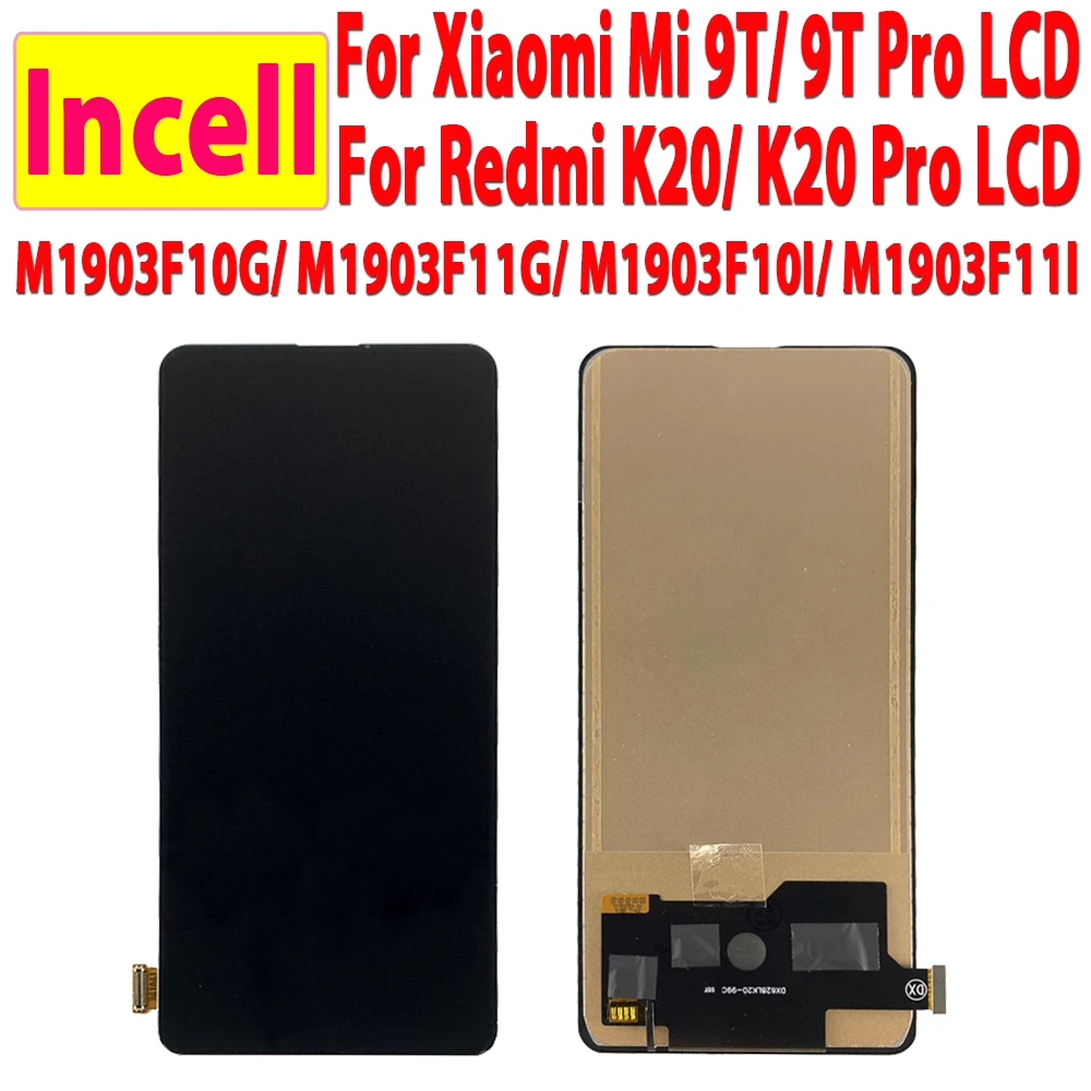 6.39" Incell Lcd For Xiaomi Mi 9t Lcd For Mi9t Pro Display Touch Screen ...