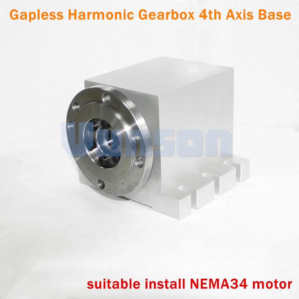 Gapless-Harmonic-Gearbox-CNC-4th-Axis-Base-Connection-Plate-Diameter ...