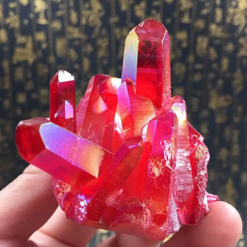 35-120g-Rare-beautiful-red-flame-aura-quartz-crystal-cluster-specimen.jpg