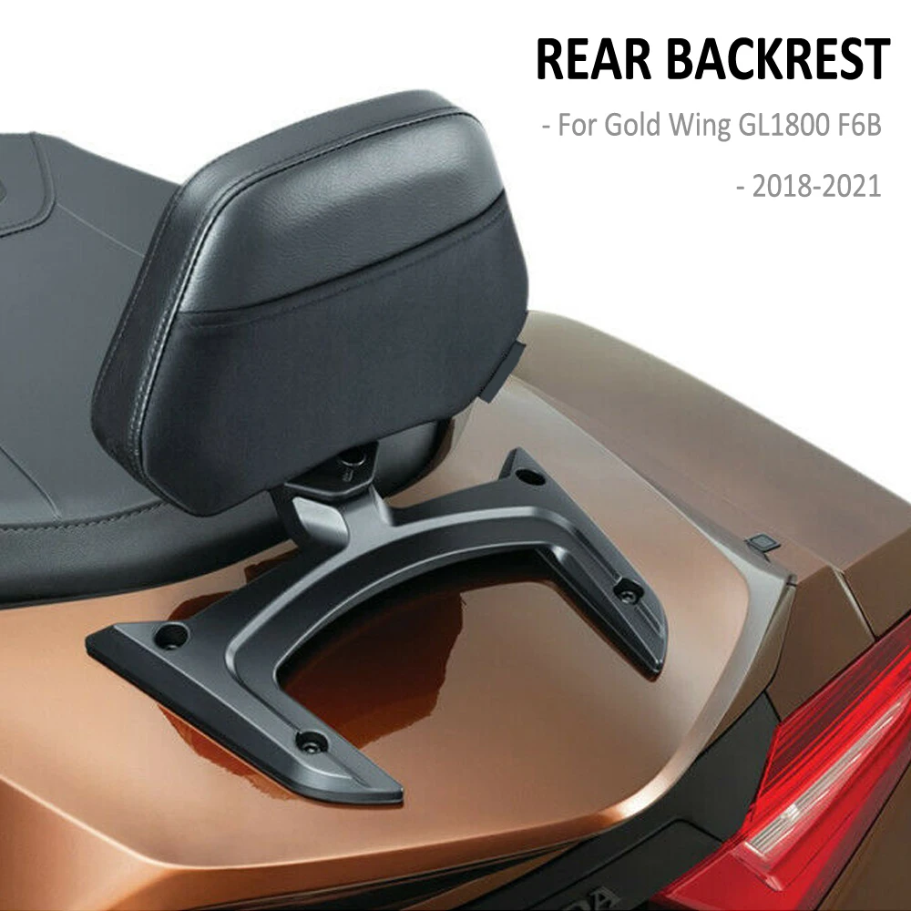Motorcycle Passenger Seat Rear Backrest Cushion | Honda Goldwing Gl1800 ...