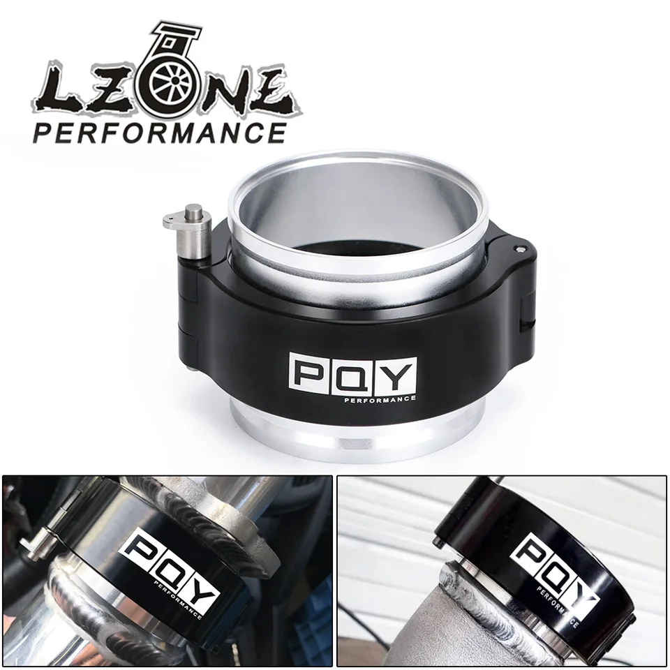 PQY 2 Inch Aluminum Quick Release V Band Clamp With Flange Intercooler On