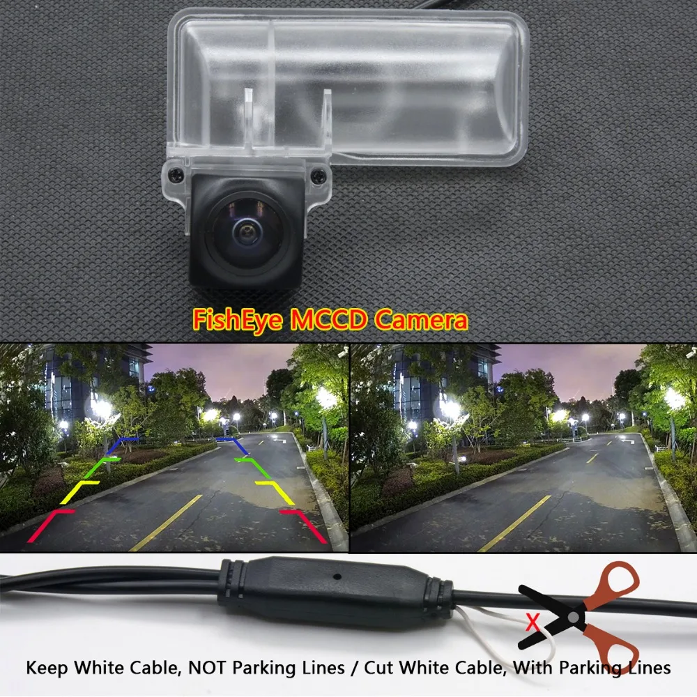 Fisheye 1080P MCCD HD Backup Reversing Rear View Camera For Toyota GT ...