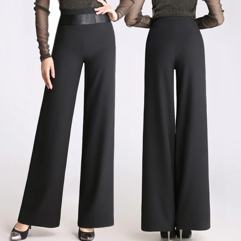 Lady Ballroom Dance Pants Competition Latin Dance Pants Women Dancing ...