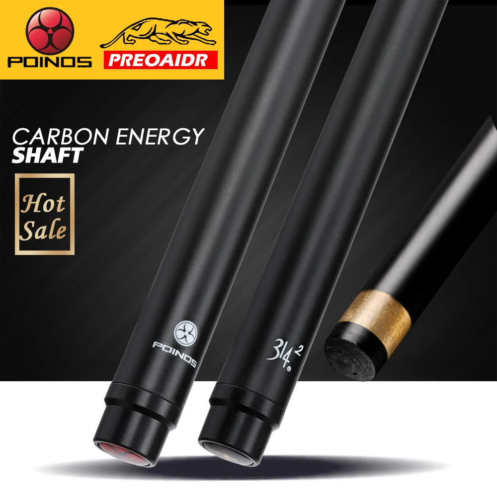 Chinese-Brand-PREOAIDR-POINOS-Billard-Shaft-Professional-Black-Carbon ...