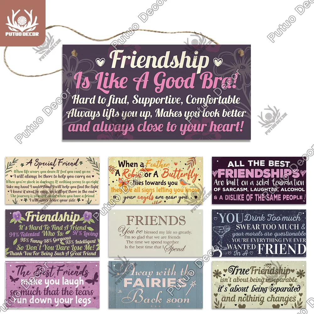 Friends Signs Or Plaques