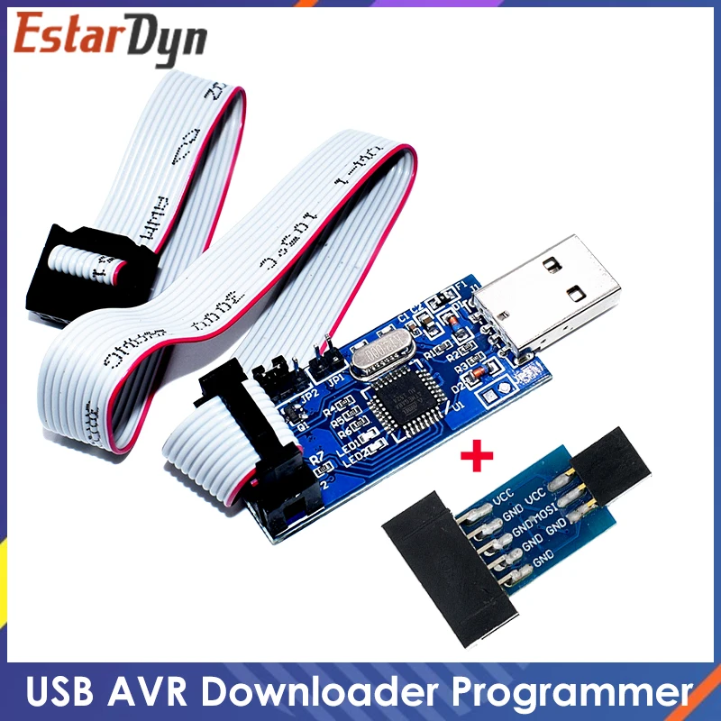 Carte-adaptateur-USBASP-USBISP-AVR-programmeur-USB-ISP-ASP-ATMEIncome-8-ATMEIncome-128-prise-en ...