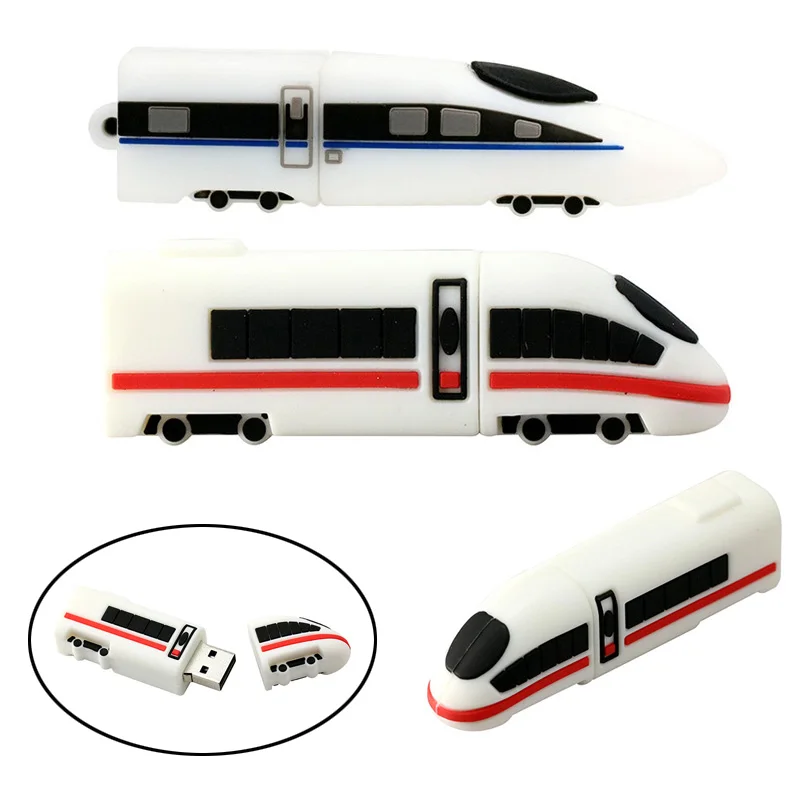 New Train USB Drive Real Capacity 4GB/8GB/16GB/32GB/64GB USB 2.0 Flash ...