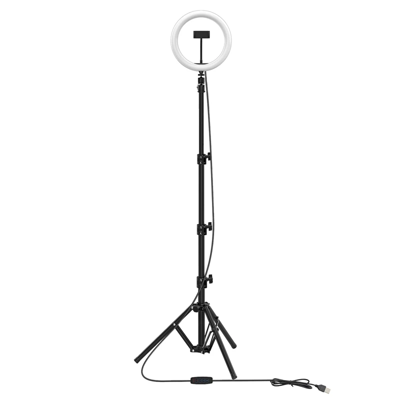 10 zoll Ring Licht Mit Stativ Dimmbare LED Ring Licht 1,53 M Klapp ...