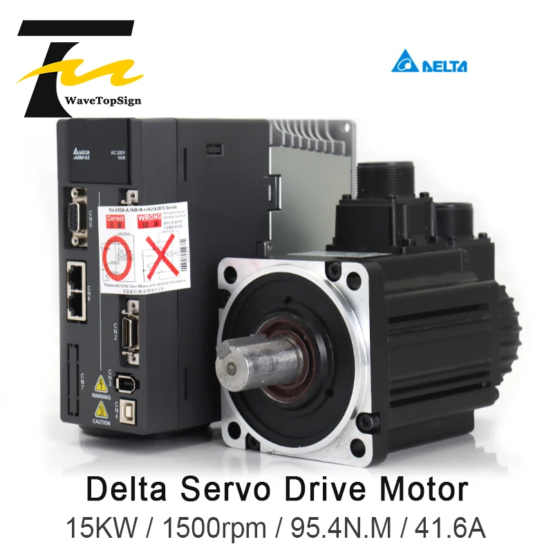 Delta Servo Absolute Value Motor Asd-a2-1f23-m Ecma-f1221frs 15kw ...