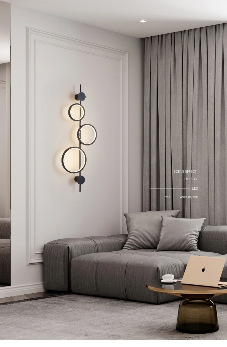 Ece - Nordic Linear Long LED Wall Light - Luna Light Studios ...