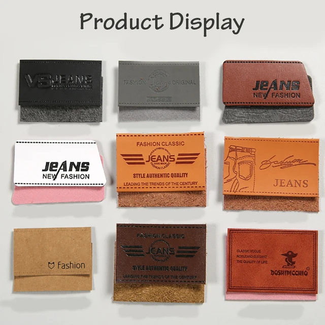 Leather Jeans Tag