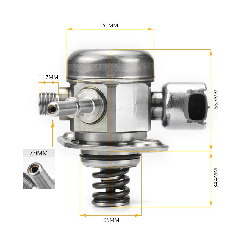 Mechanical High Pressure Fuel Pump for Nissan Juke Rogue 1.6T for X ...