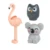 Zoo Animals Series Set Big Size Building Blocks Assemble Accessories ...