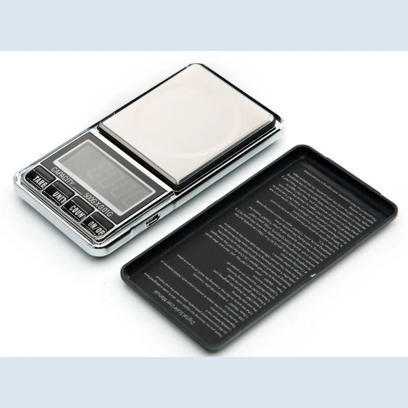 Mini Básculas Digitales de bolsillo de precisión 0,01g para oro Bijoux Balance de peso esterlina ...