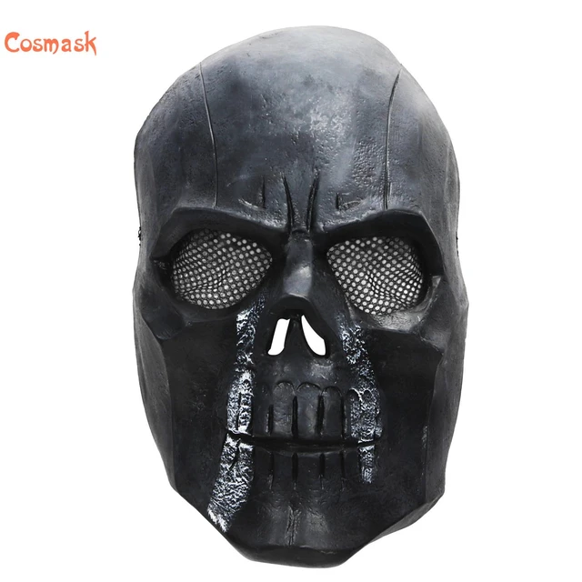 Black Skull Mask Halloween