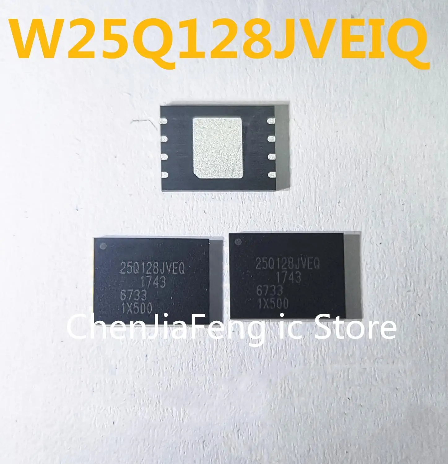 2 uds. 10 unids/lote W25Q128JVEIQ 25Q128JVEQ WSON8 nuevo y original|Piezas para aire ...