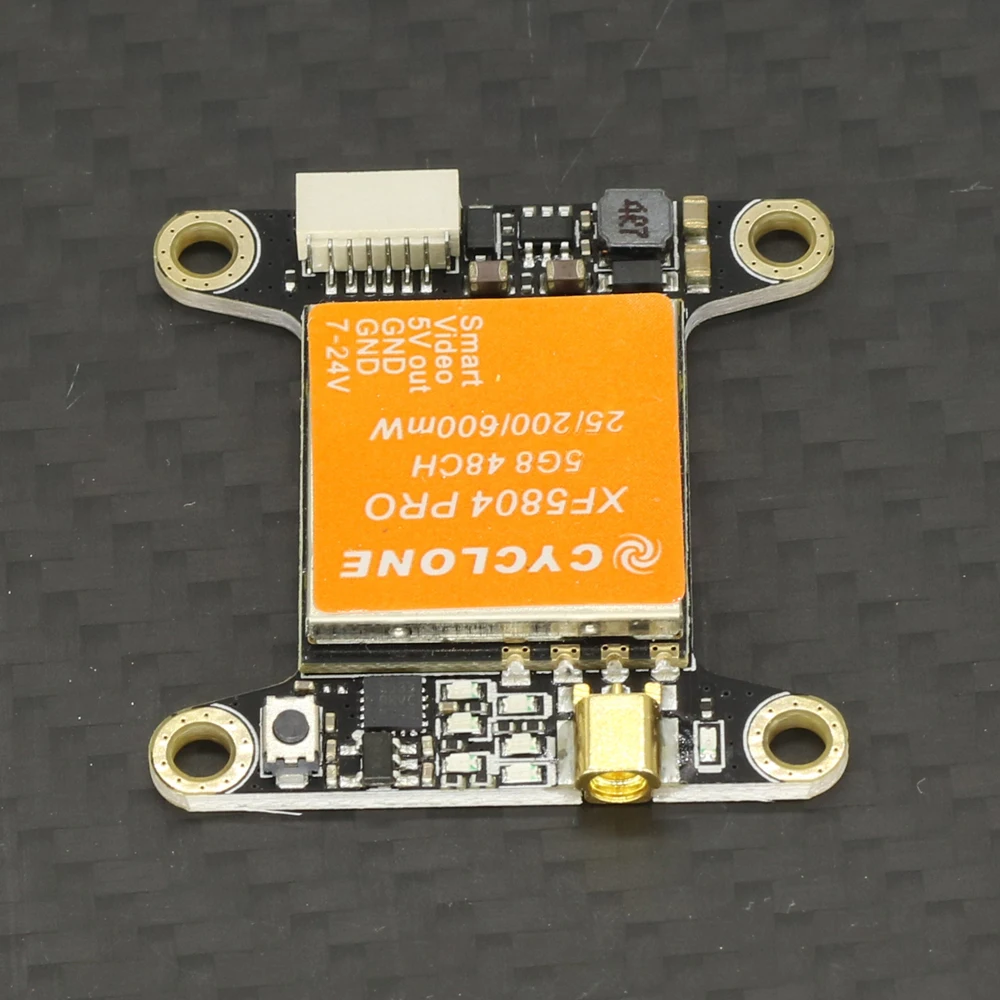 Cyclone XF5804 PRO VTX - 5.8G 48CH 25/200 / 600mW Switchable FPV Video ...