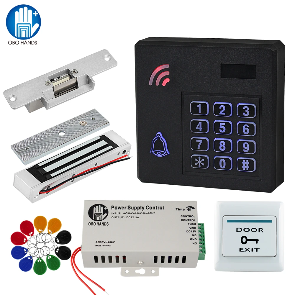 OBO Door Access Control System Kit Set IP68 Waterproof RFID Keypad ...