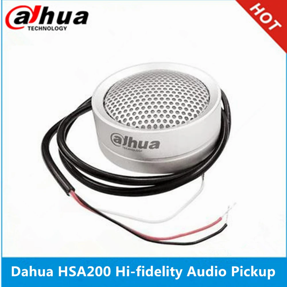 Dahua Audio Pickup Dh-hsa200 Hi-fidelity Audio Pickup Microphone For ...
