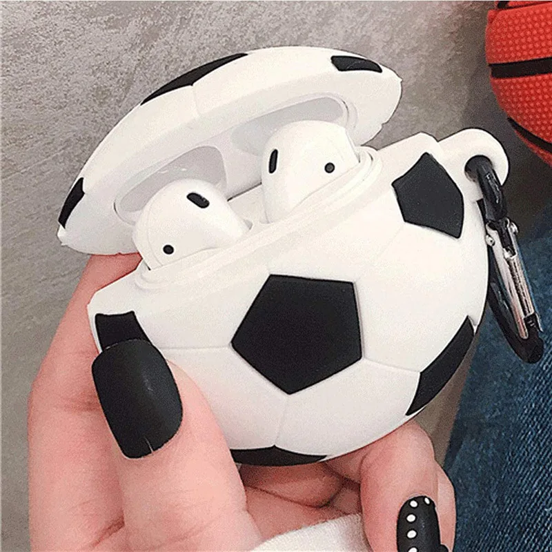 Creative-Football-Basketball-Design-Airpods-Case-Cute-Globose-Sports ...