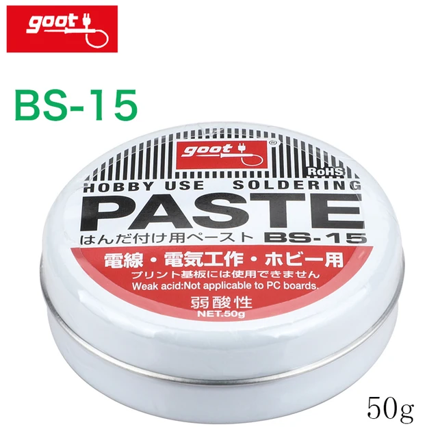 Eredeti Japán Goot Bs-15 Fluxus És Gyenge Sav Kolin Nw.50G Sarte Paste ...