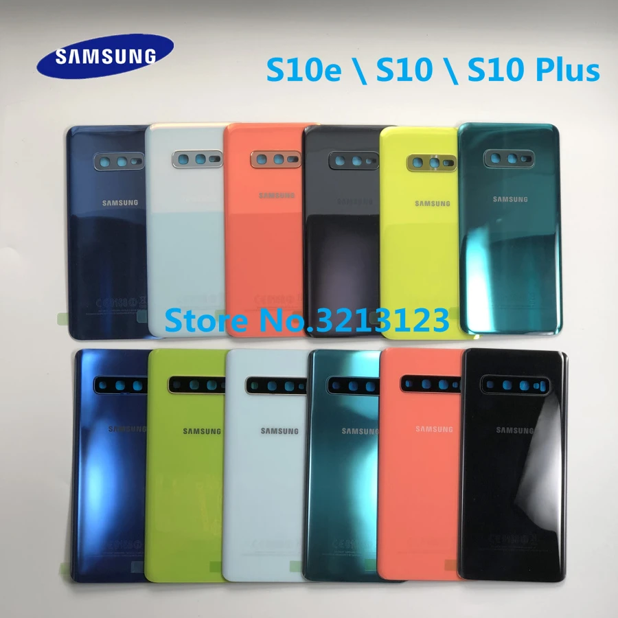 Back Glass Replacement For Samsung Galaxy S10 G973F S10+ G975F S10E ...
