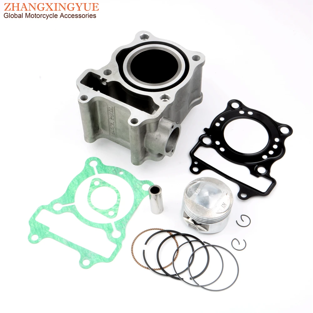 Scooter 52.4mm Cylinder Kit for Keeway Outlook 125 Logik 125cc LC ...