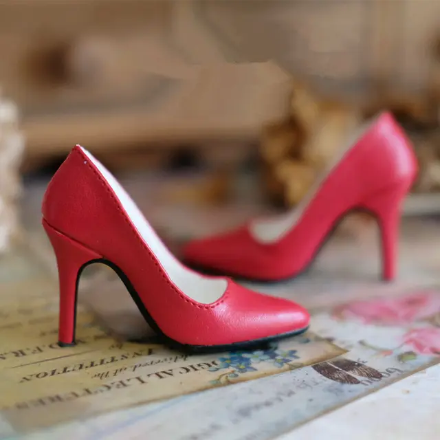 1/3 BJD Doll Ankle Belt High Heels For Supper Dollfie Night Lolita DOD ...