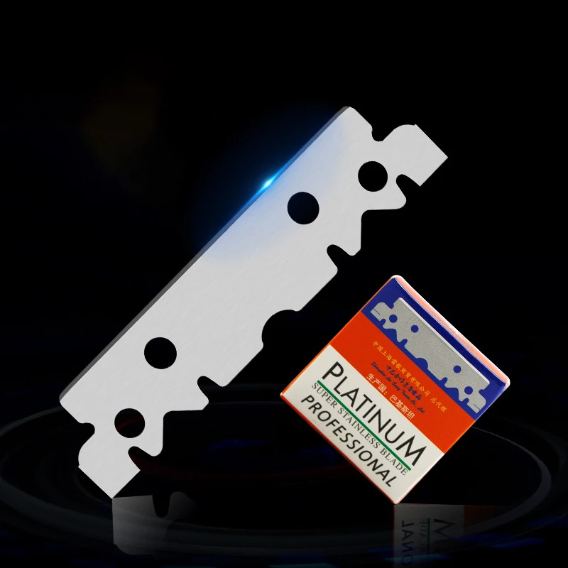 Lame de Rasoir Simple Face en Acier Inoxydable pour Homme, Outil Manuel ...