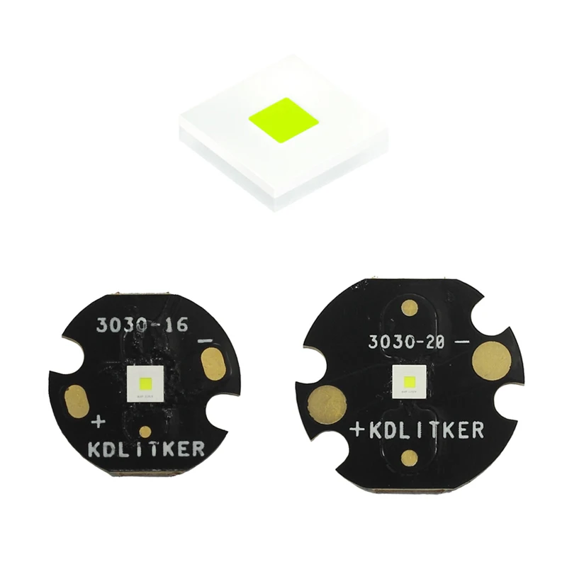 KP CSLNM1.F1 Green 550nm SMD 3030 LED Emitter with KDLITKER DTP Copper ...