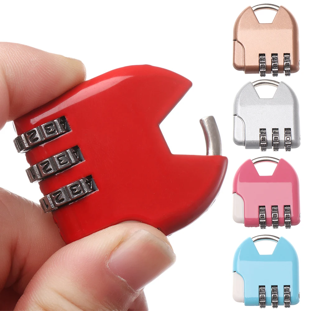 New-1Pc-Travel-padlock-Anti-theft-Backpack-Small-Padlock-Resettable-3 ...