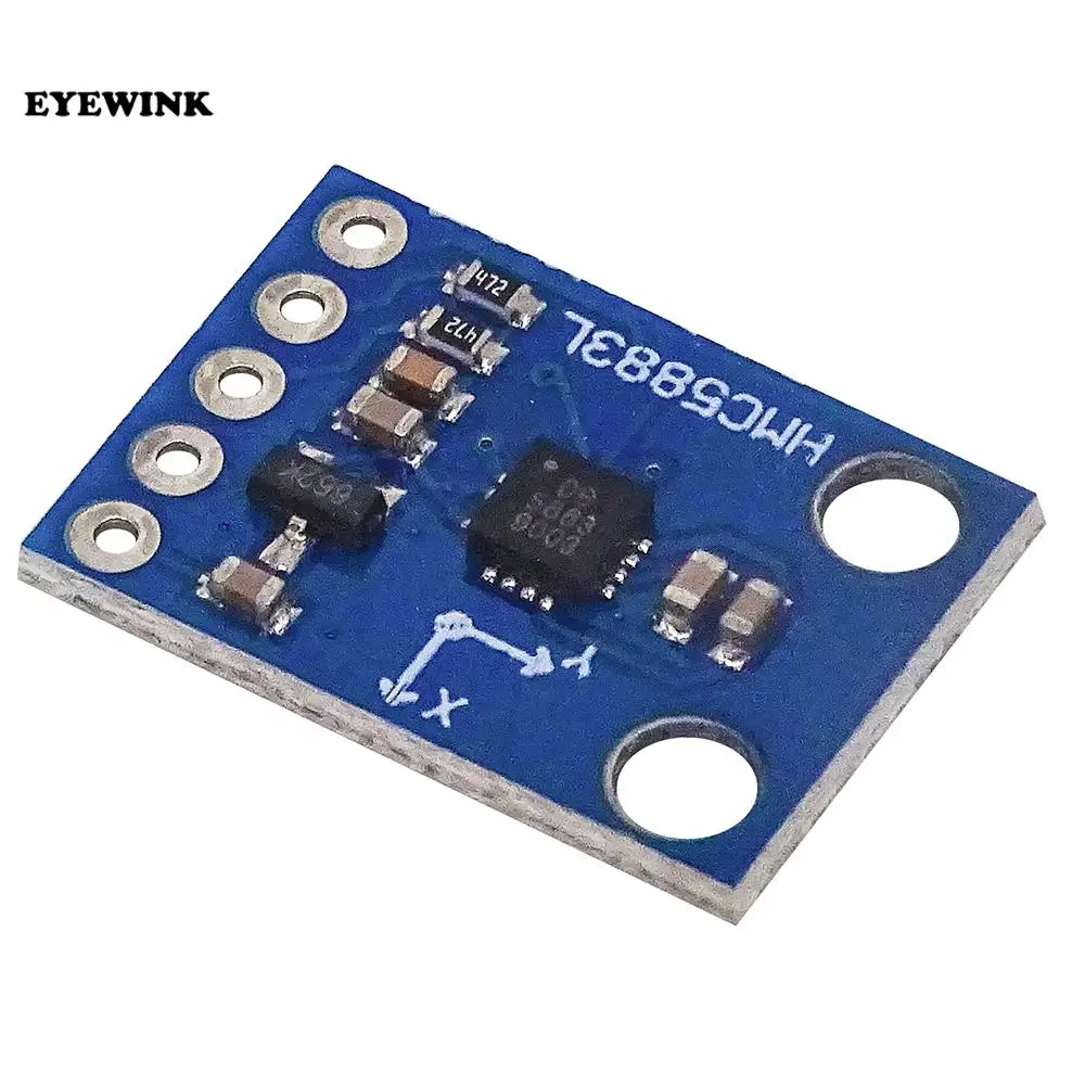 1pcs GY-273 3V-5V HMC5883L QMC5883L Triple Axis Compass Magnetometer ...