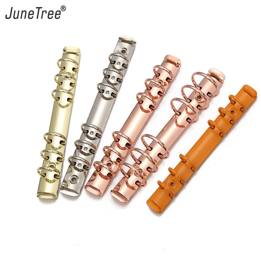 1 Pc Metal Spiral Rings Binder Clip With Screw For Diary Notebook ...